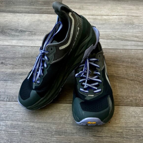 Altra | Shoes | Altra Trail Running Shoes Olympus 5 Black Purple Vibram ...